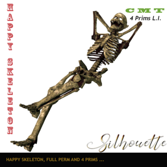 Second Life Marketplace - [Silhouette] - Happy Skeleton